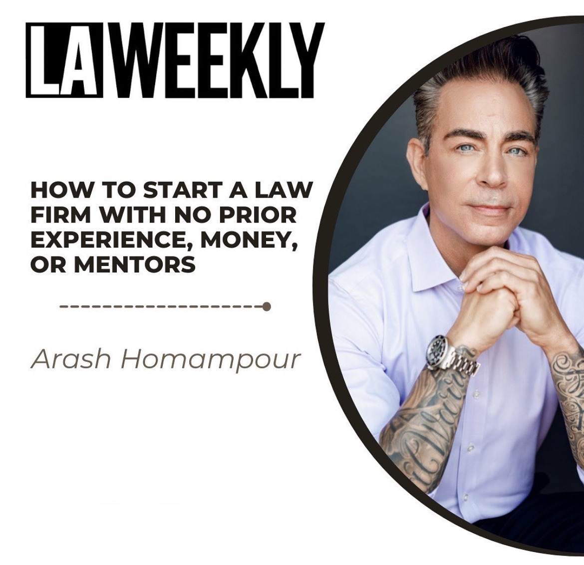 How To Start A Law Firm With No Prior Experience, Money, Or Mentors - Homampour Law Firm